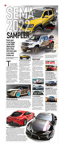 SEMA 2022 samplerThe Octane Lounge October 31, 2022 | Wheelbase Media Store